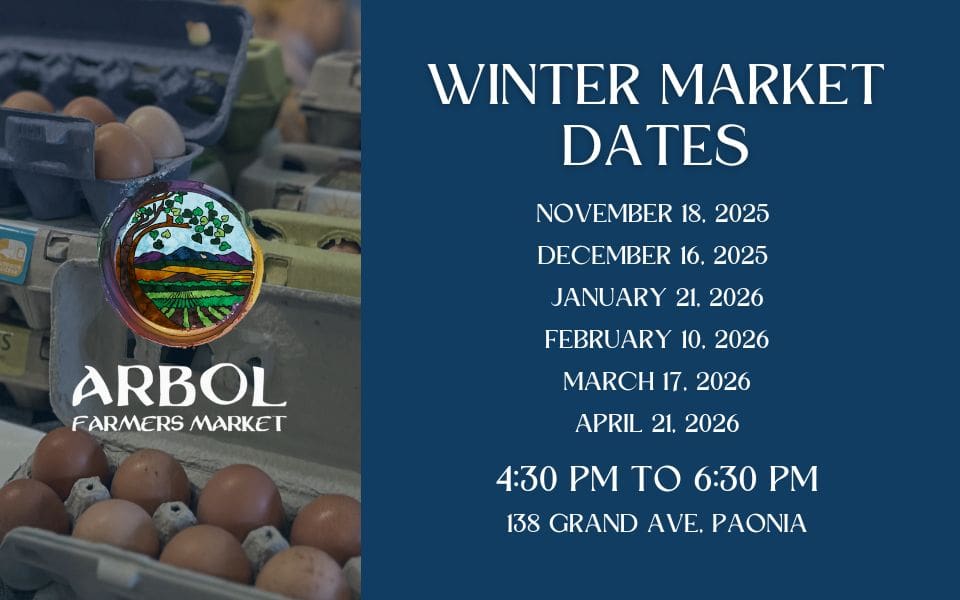 Arbol Winter Farmers Market- Paonia - Delta County Tourism