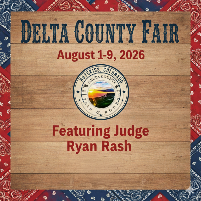 The 2026 Delta County Fair- Saddle up for the Centennial Celebration ...